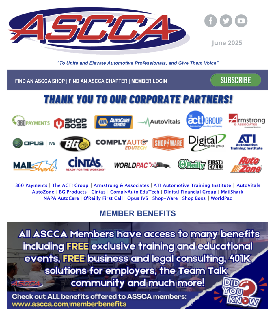 ASCCA Official Website - Automotive Service Councils of California