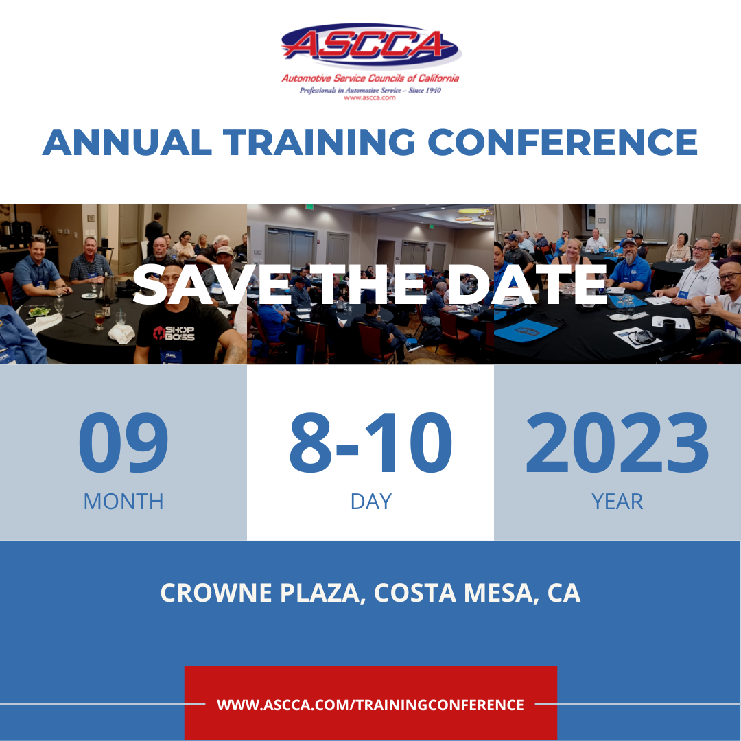 ASCCA Annual Training Conference - Automotive Service Councils of ...
